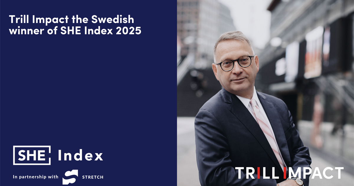 Trill Impact the Swedish winner of SHE Index 2025